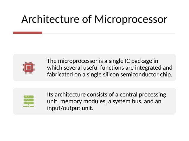 Inside the Microprocessor Exploring Architecture, ALU, Control Unit, and Key Components.pptx ...