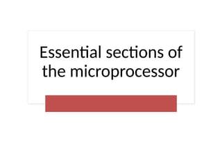 Inside the Microprocessor Exploring Architecture, ALU, Control Unit, and Key Components.pptx