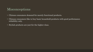 Inside the mind of the chinese consumer | PPT