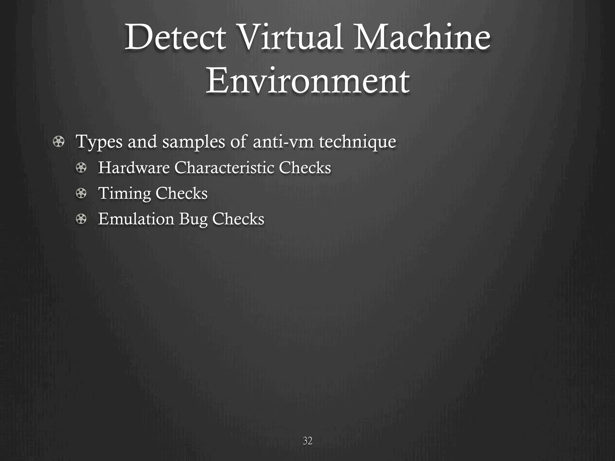 Inside the Matrix,How to Build Transparent Sandbox for Malware Analysis | PPT