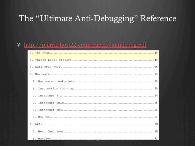 Inside the Matrix,How to Build Transparent Sandbox for Malware Analysis | PPT