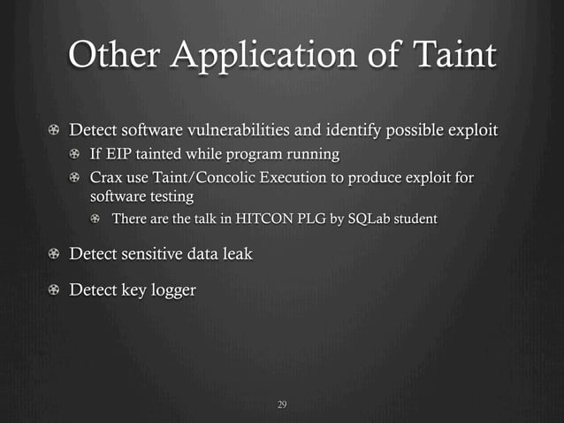 Inside the Matrix,How to Build Transparent Sandbox for Malware Analysis | PPT