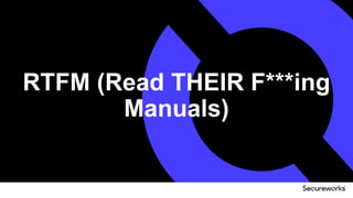 Inside the Wire - thotcon 0x9 | PPTX