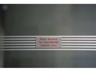 Inside Vault@268 | PPTX