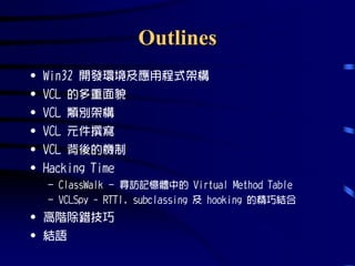 Inside VCL | PPT
