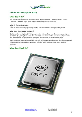 Inside Your Computer | PDF