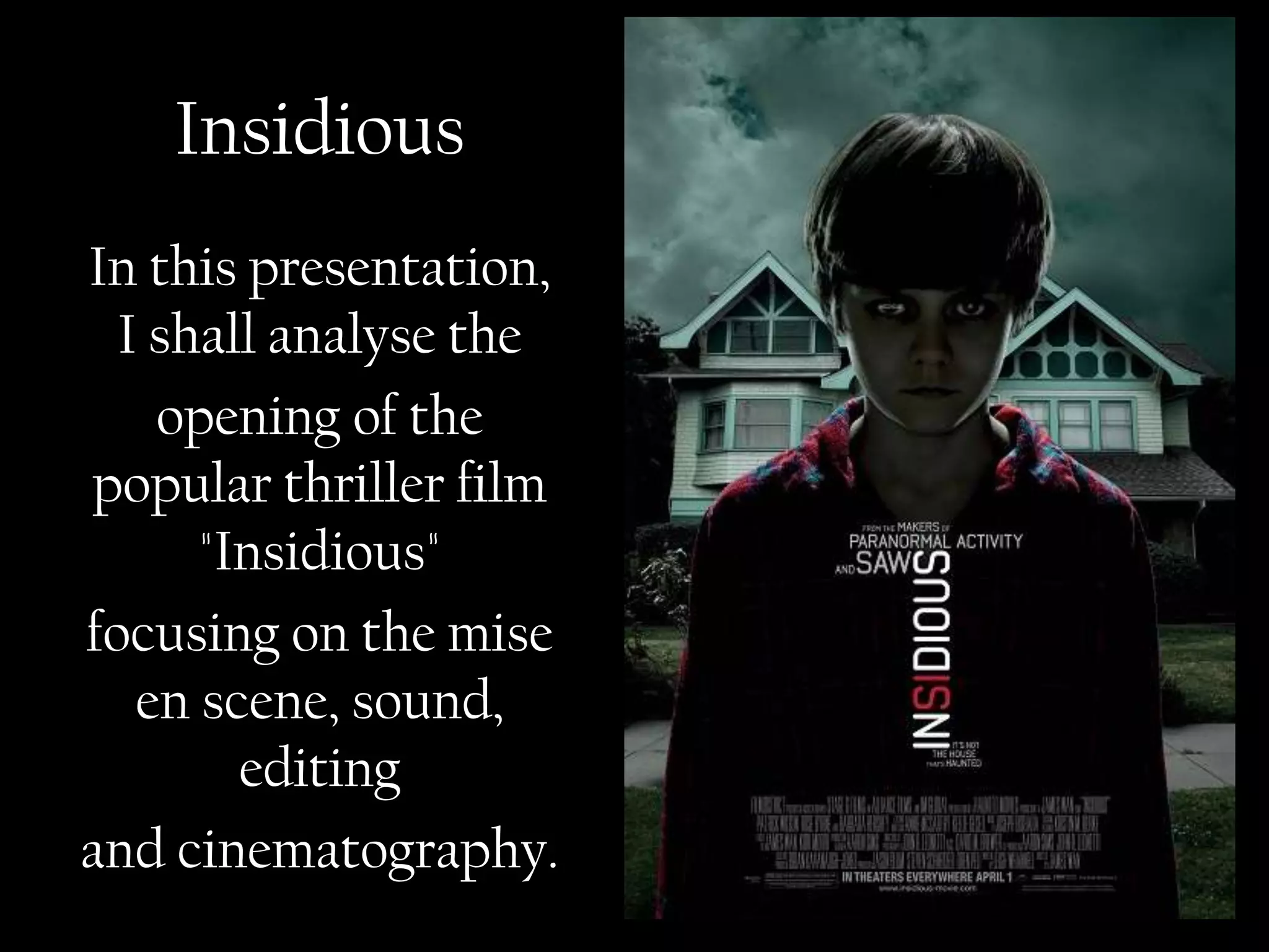 Insidious | PPTX