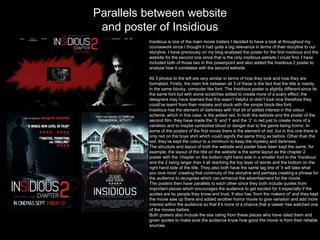 Insidious parallels | PPT