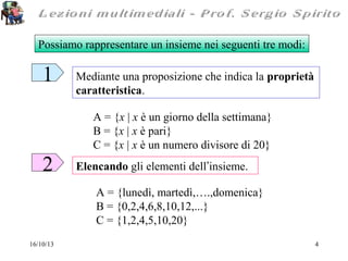 Insiemi | PPT
