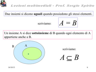 Insiemi | PPT