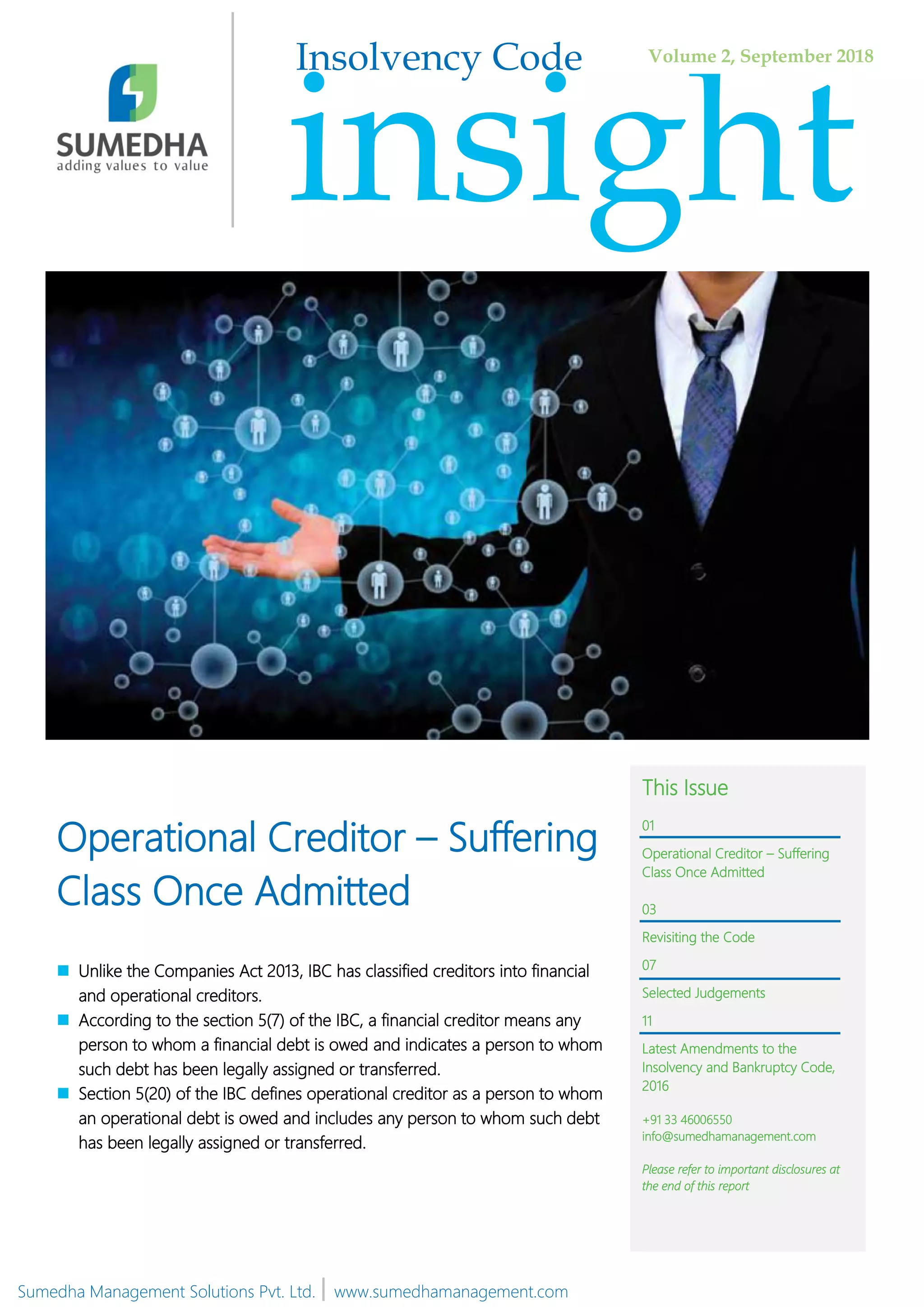 Insight: Insolvency Code | PDF