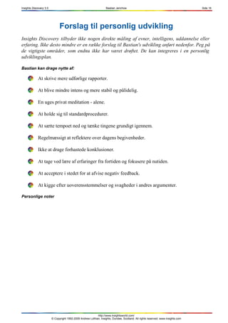 Insights Discovery Profile: Motivating Inspirer | PDF