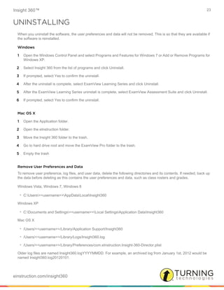 Insight360 it adminguide | PDF