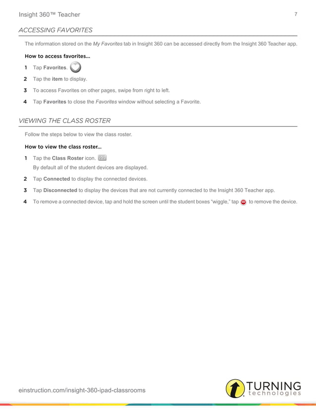 Insight360 teacherappuserguide | PDF