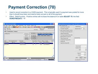Insight adjustment codes | PPSX