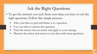 Insight and Action: Making Your Data Work for You | PPTX