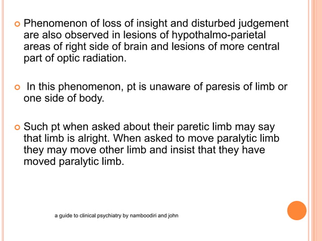 INSIGHT AND JUDGMENT-1.pptx | Mental Health | Diseases and Conditions