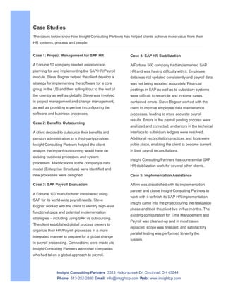 Insight Brochure | PDF