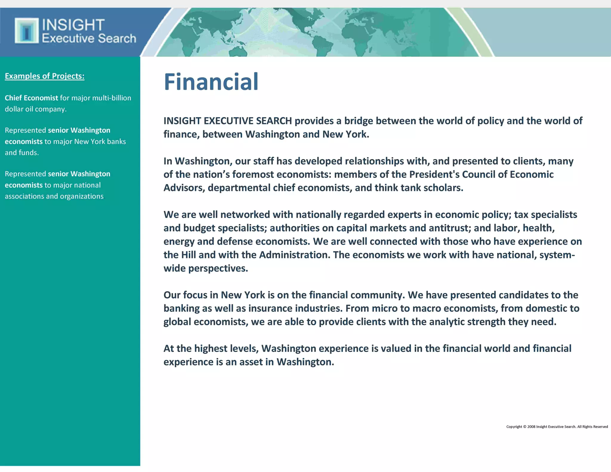 Insight Company Brochure | PDF