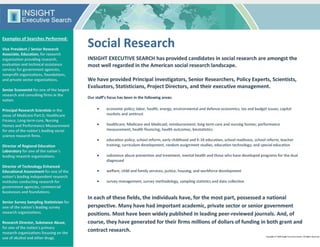 Insight Company Brochure | PPT