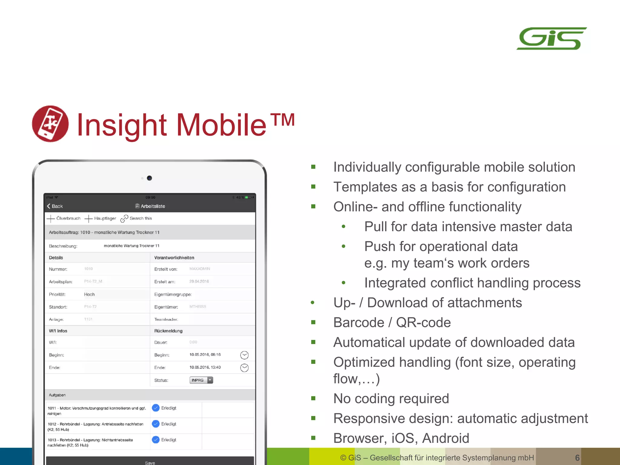 Insight Control Panel for SAP PM, IBM Maximo and Infor EAM | PPT