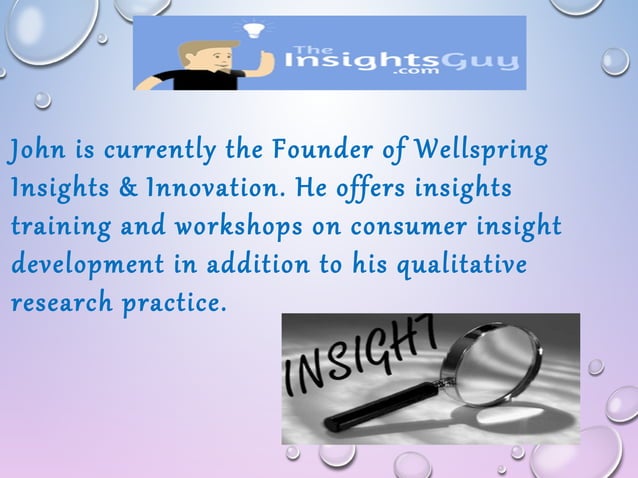 Insight Definition | PPT