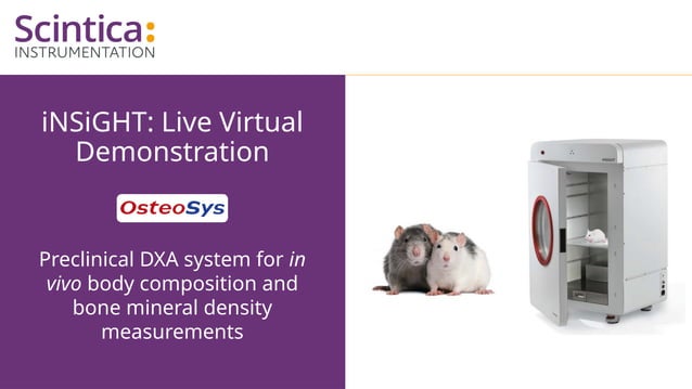 iNSiGHT DXA : Live Virtual Demonstration | PPT
