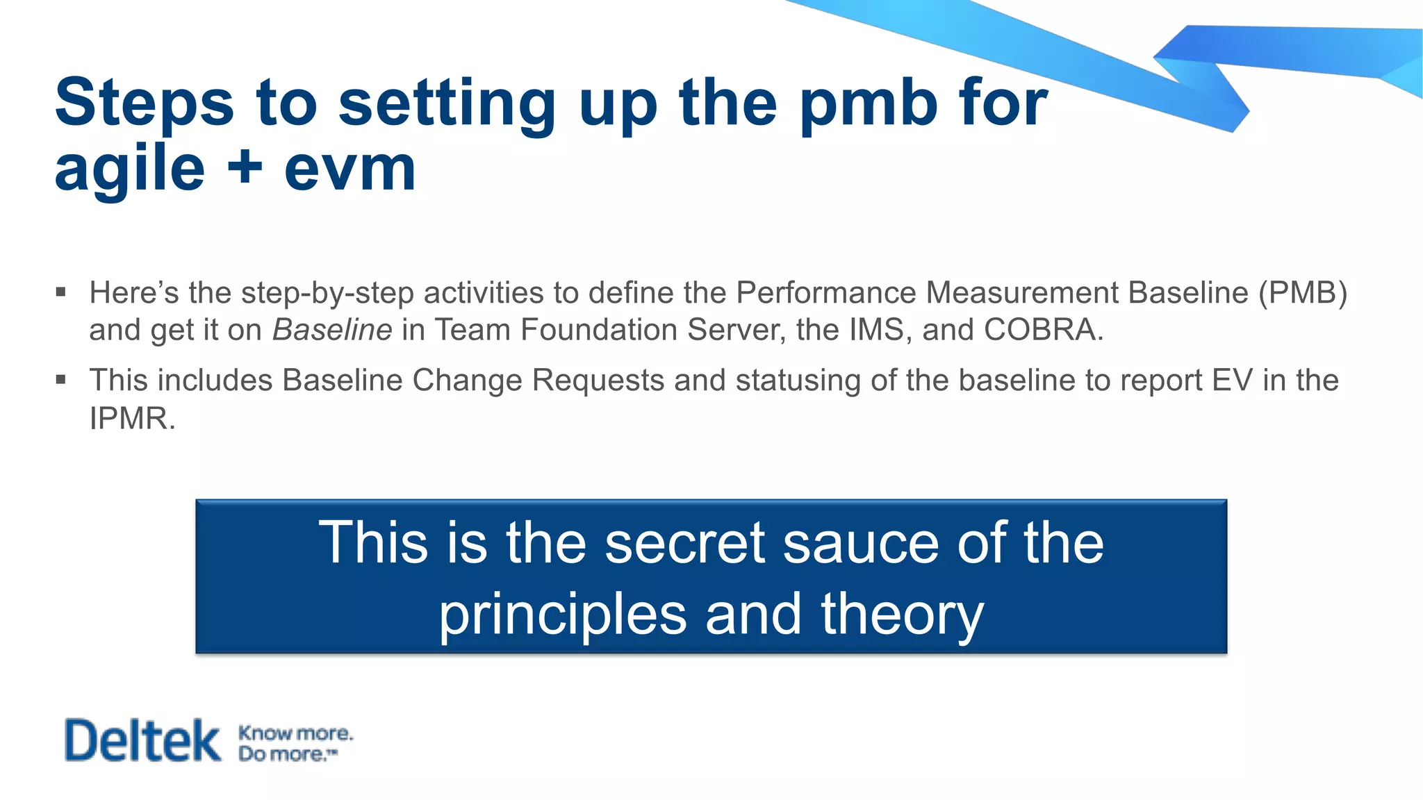 Earned Value Management and Agile | PPT