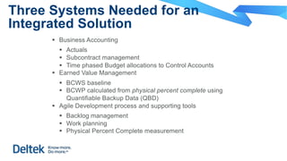 Earned Value Management and Agile | PPT