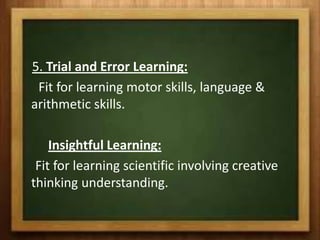 Insightful learning... | PPTX