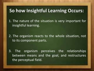 Insightful learning... | PPTX
