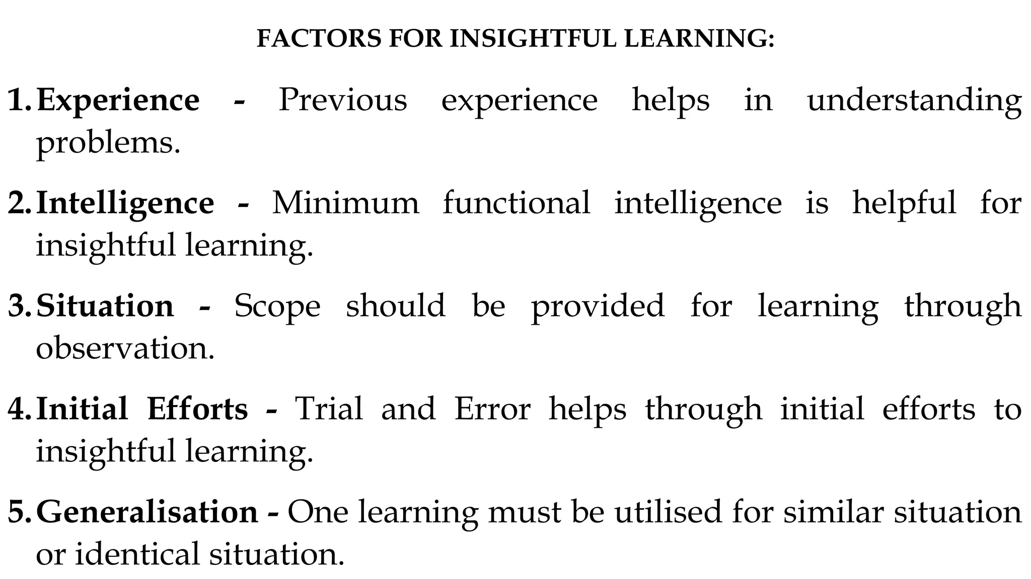 Insightful learning in Educational Psychology.pptx