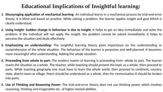 Insightful learning in Educational Psychology.pptx