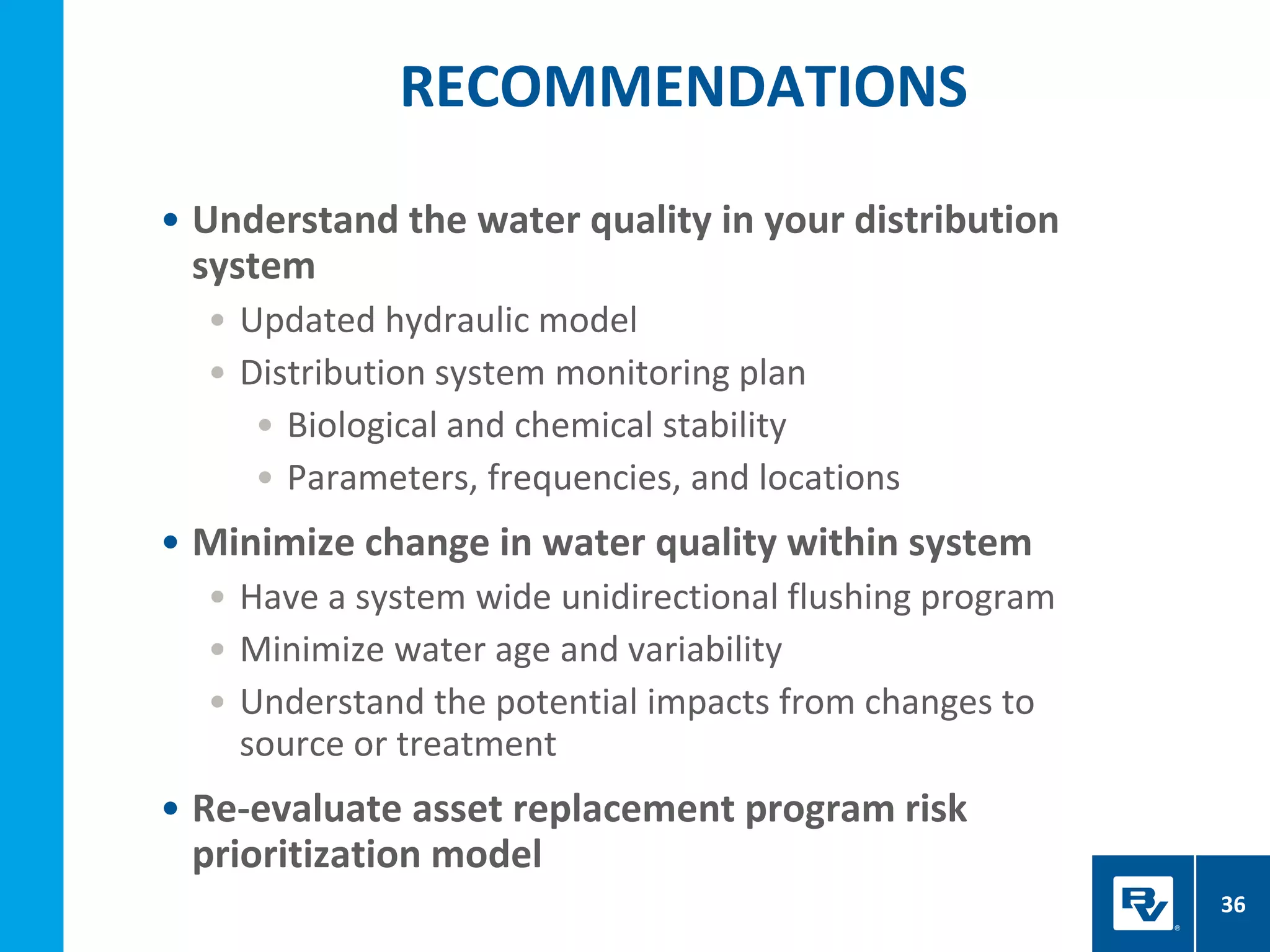 Insight H20- From Plant to Tap- Optimizing Drinking Water Distribution ...