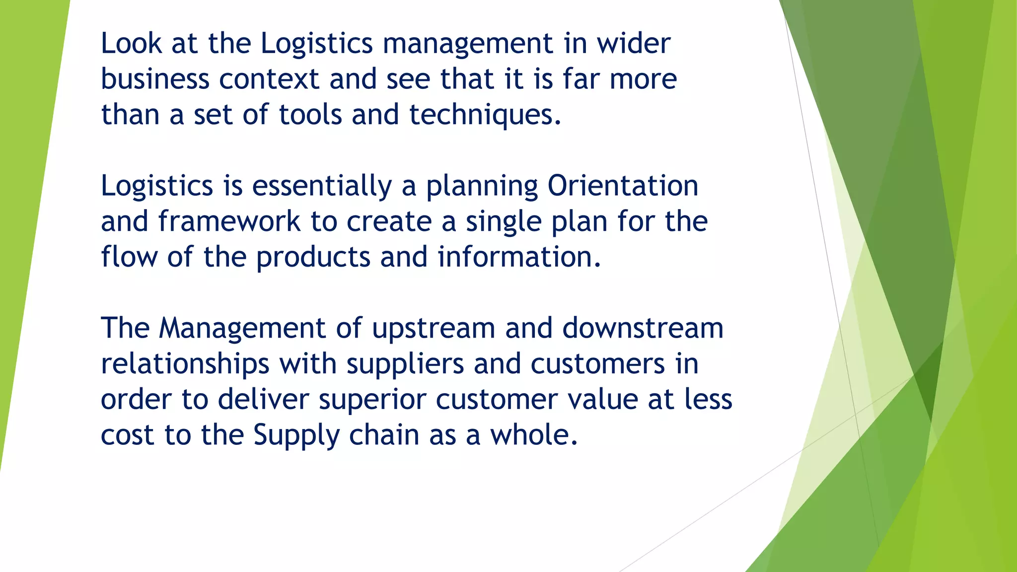 INSIGHT of Supply Chain and Competitive Strategy Logistics.pptx