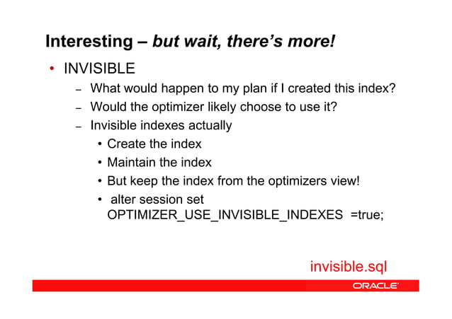 [INSIGHT OUT 2011] B24 effective indexing(tom kyte) | PPT