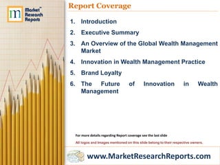 Insight Report - Innovative Client Segmentation in Wealth Management | PPTX