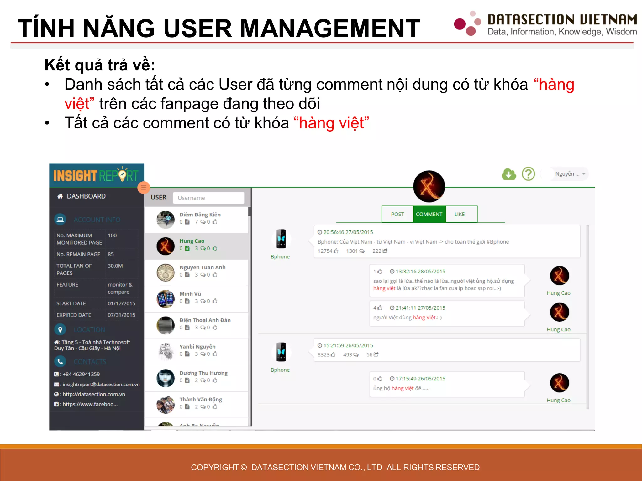 Insight report user_guide | PPT