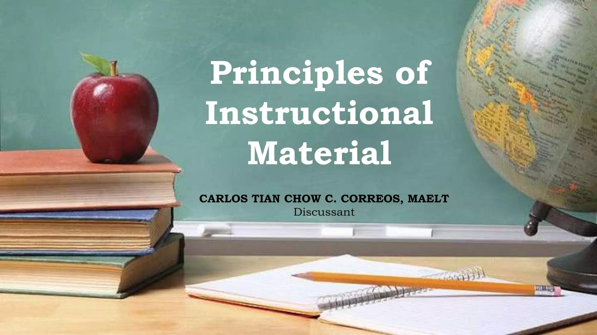 Principles of IMs | PPTX