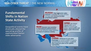 Insights from-NSAs-cybersecurity-threat-operations-center | PPT