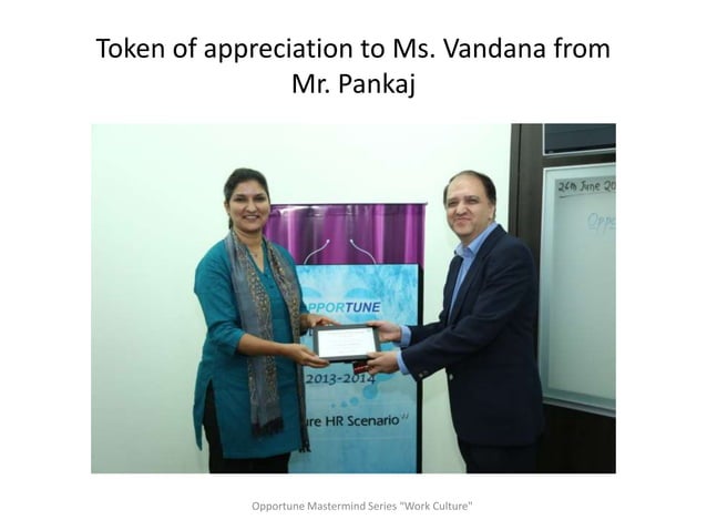 Insights HR Mastermind Series Pune - Work Culture | PPT