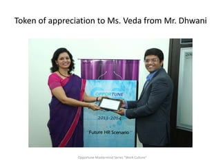 Insights HR Mastermind Series Pune - Work Culture | PPT