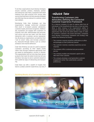 Insights to Deliver a Connected Digital Customer Experience | PDF