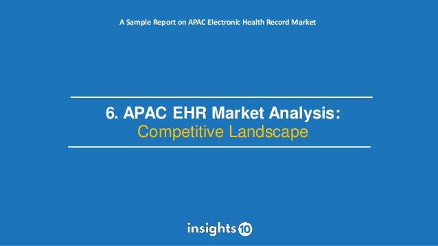 APAC EHR Market Analysis | PDF