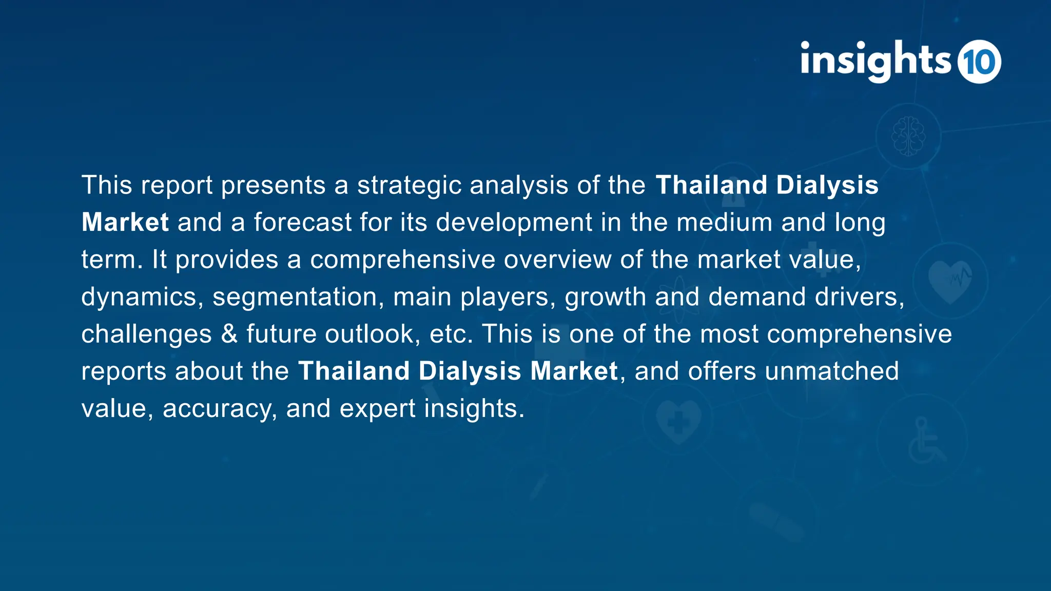 Thailand Dialysis Market Analysis Sample Report 2022 to 2030 | PPT ...