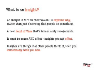 What Insights are? | PDF