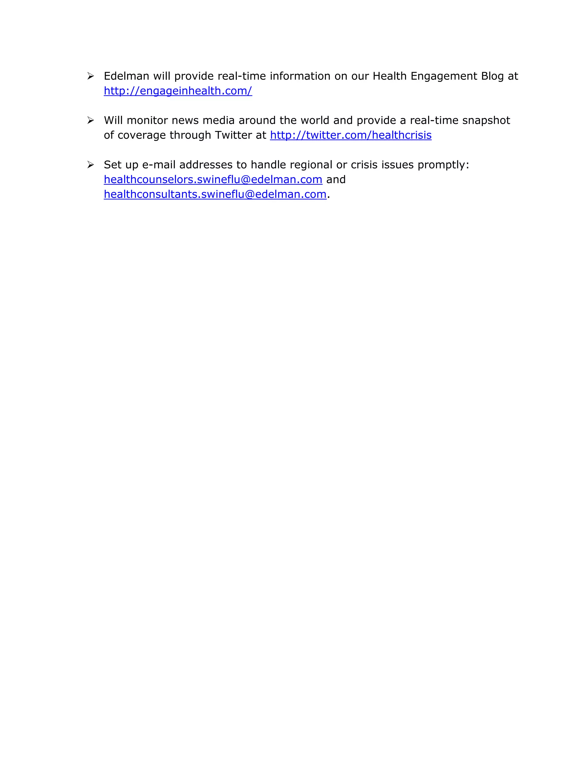 Insights Edelman GTF Swine Flu | PDF | Infectious Diseases | Diseases and Conditions