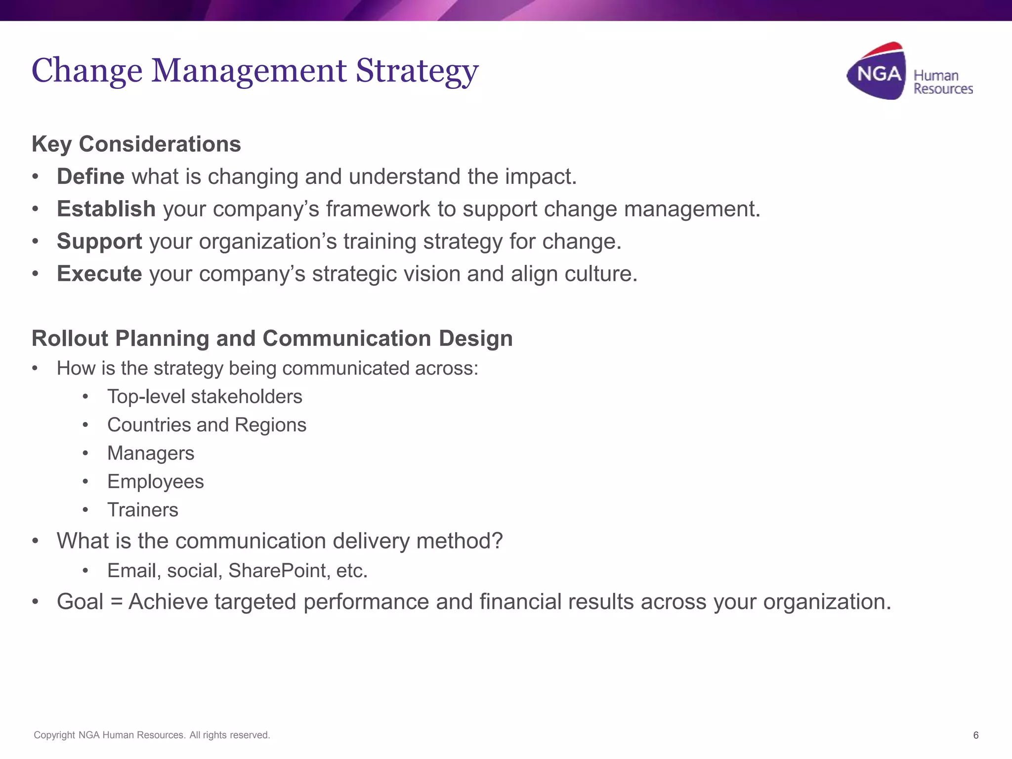 Workday Change Management | PPTX