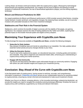 Insights from Crypto30x.com News_ Unveiling the Future of Cryptocurrency.docx