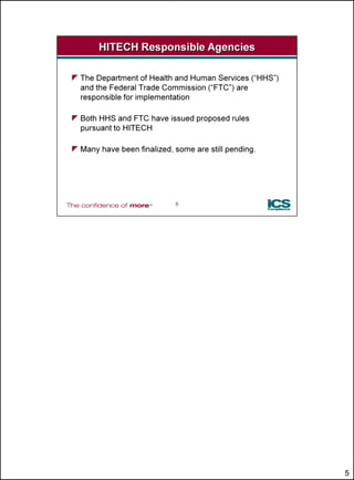 HITECH Act Risks with ICS Compliance_June 2010 | PDF | Free Download
